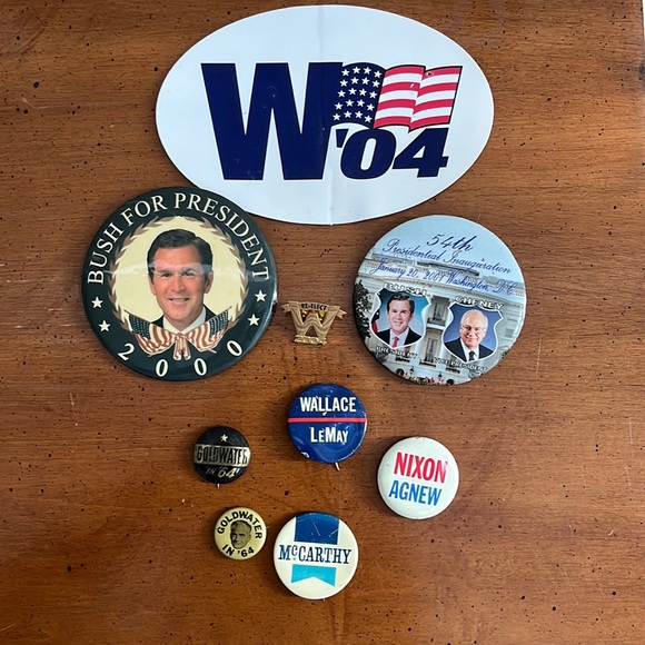 Other | Authentic Political Campaign Buttons Vintage | Poshmark
